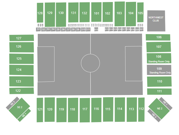 Philadelphia Union Stadium Seating Chart Sports Events 365 | Columbus