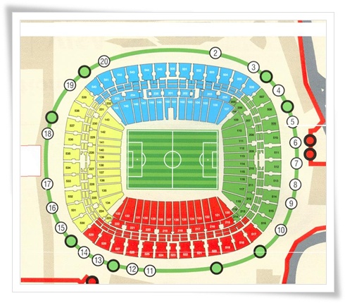 Sports Events 365 | South Africa vs Spain, Soccer City (FNB Stadium ...
